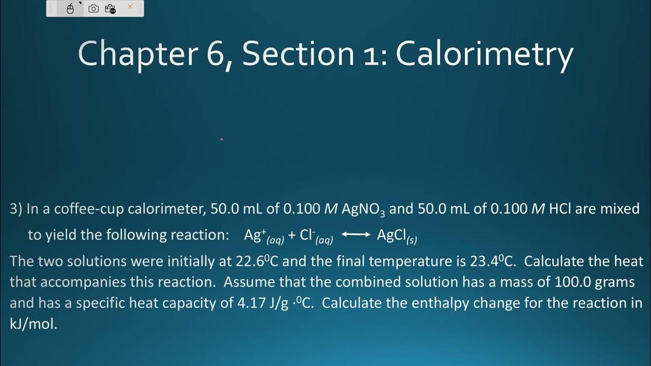 AP Chemistry Unit 11 Section 1: Thermochemistry - YouTube