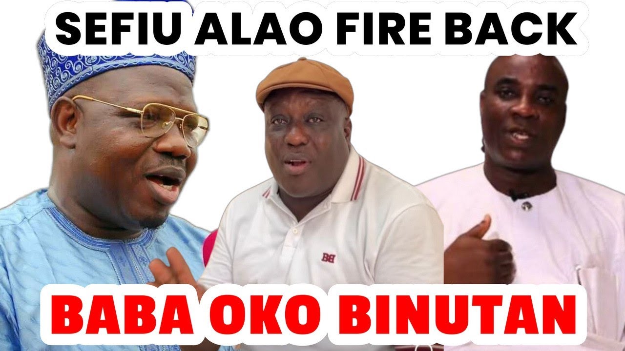 SEFIU ALAO FINALLY REPLY WASIU AYINDE AND SAHEED OSUPA ON FUJI MUSIC ...