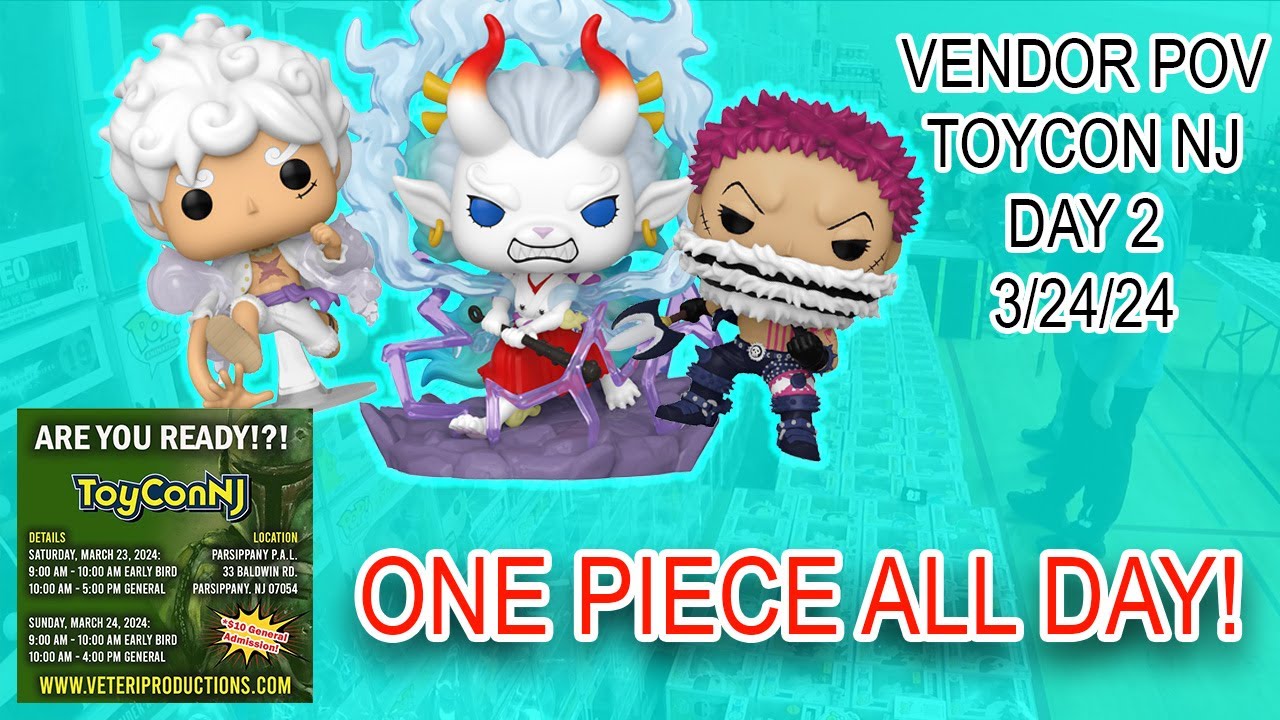 Funko Vendor POV - ToyCon New Jersey: Day 2 - 3/24/24 - YouTube