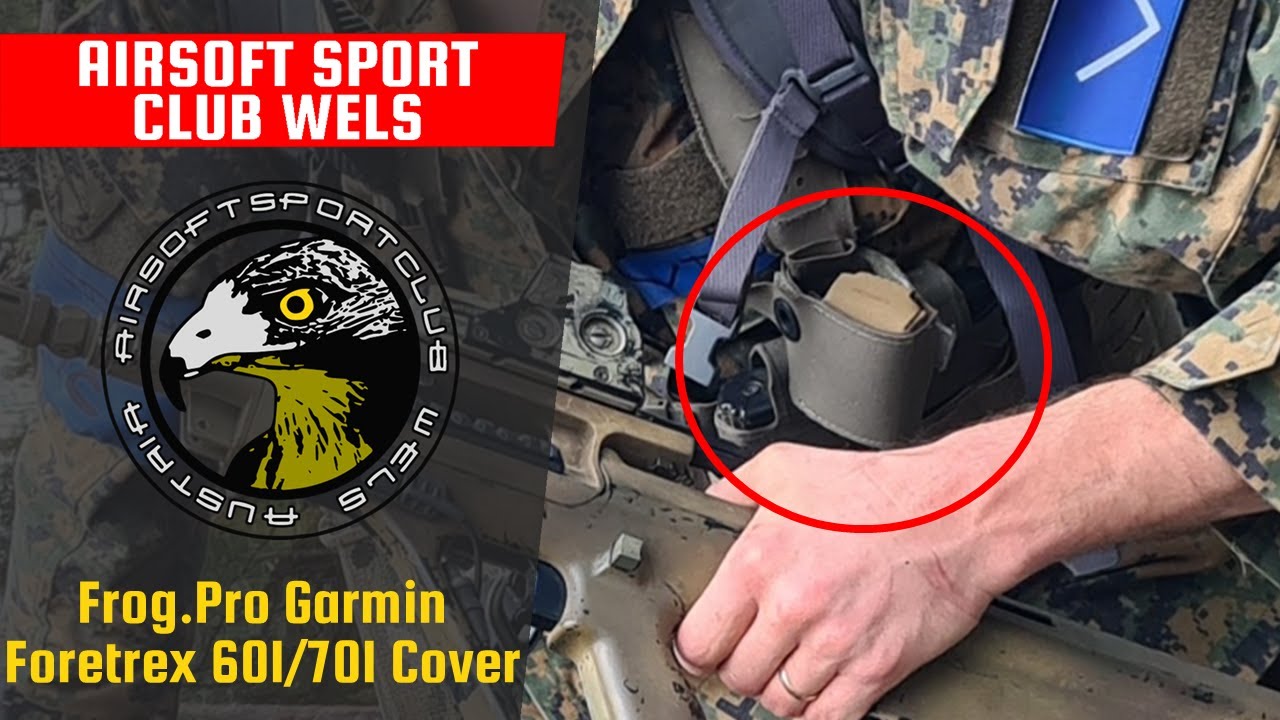 Frog Pro Garmin Foretrex 601/701 Reconnaissance Cover - YouTube