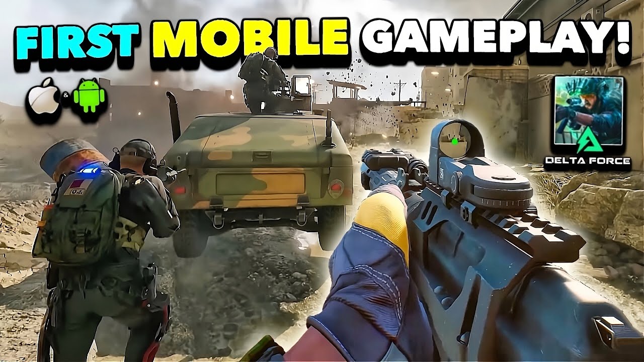 DELTA FORCE: HAWK OPS FIRST EVER MOBILE GAMEPLAY! HIGHEST GRAPHICS ...