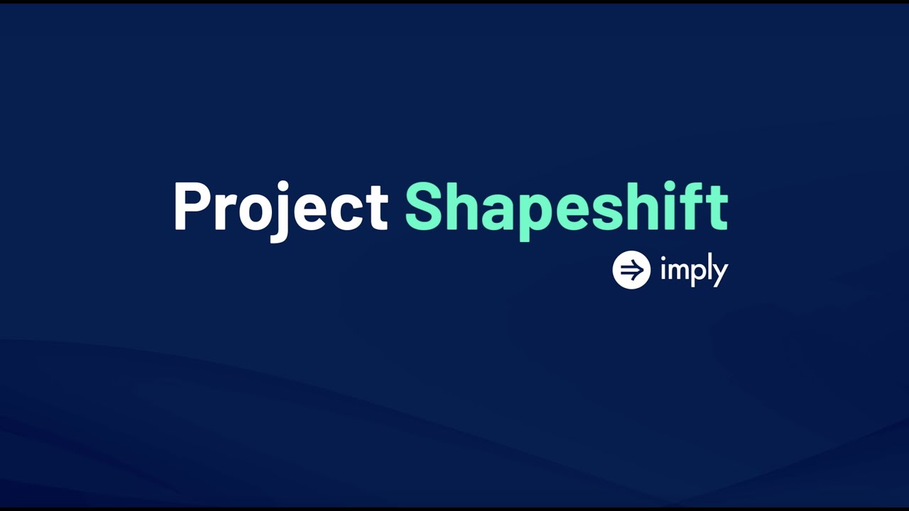 Project Shapeshift Milestone 1 - YouTube