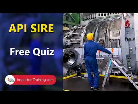 API SIRE Source Inspector Rotating Equipment: Sample Questions - YouTube