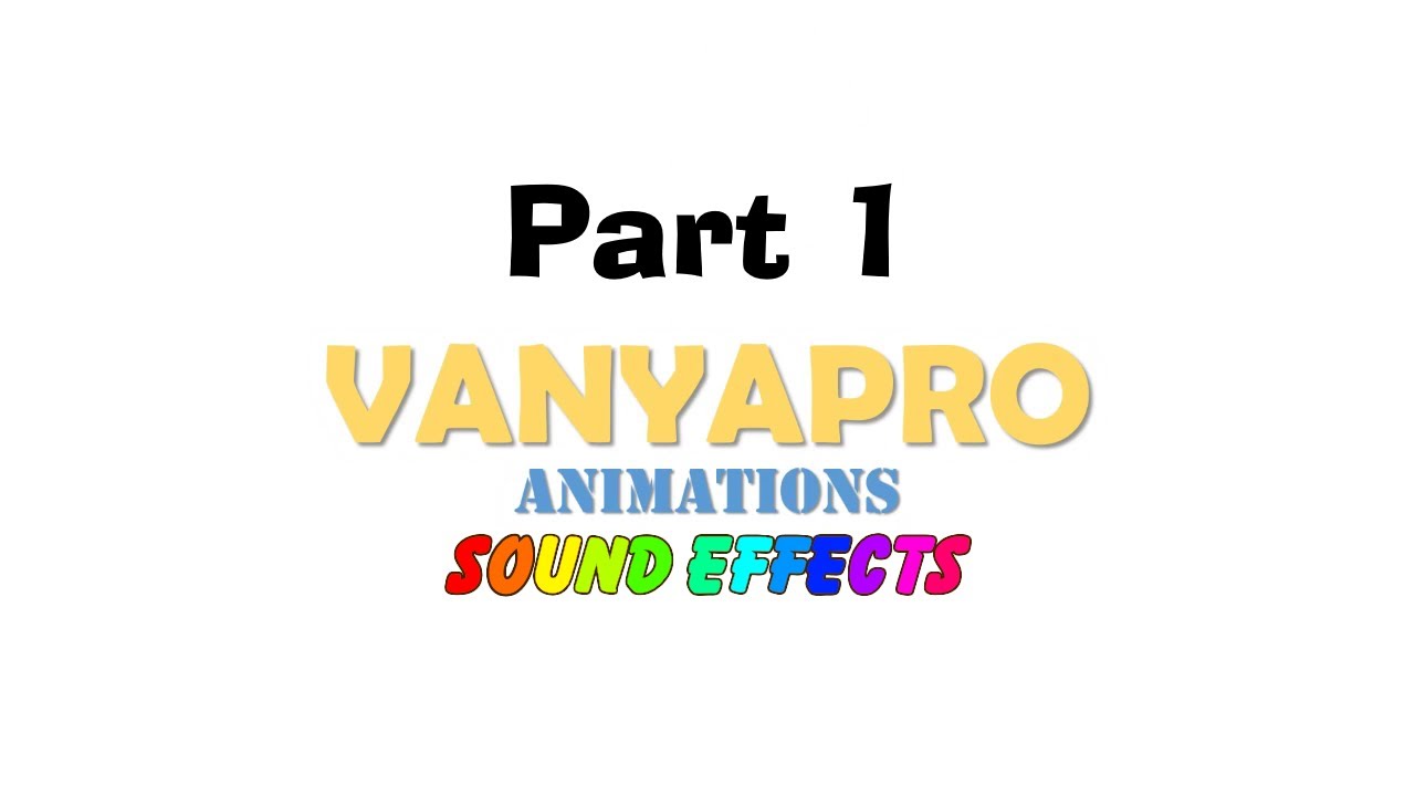 My Sound Effects - Part 1 - YouTube