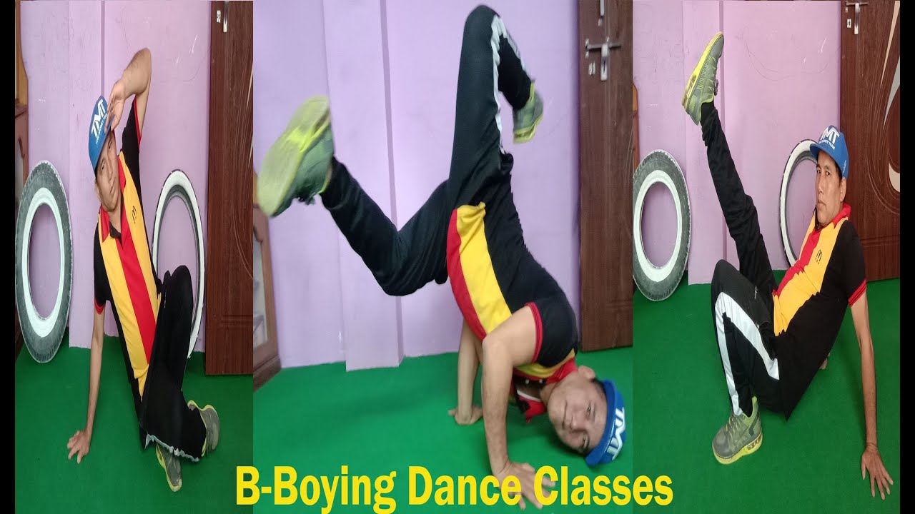 How to learn B-boying Dance lesson -Beginners Level (On line Class Part ...