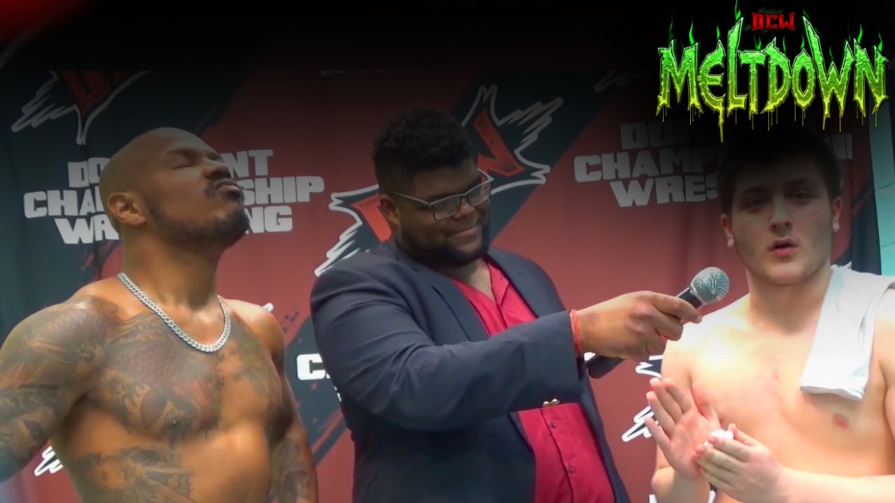 ⚠️DCW Exclusive! Backstage Interview With Gavin The Great & CJ Myers!🔥 ...