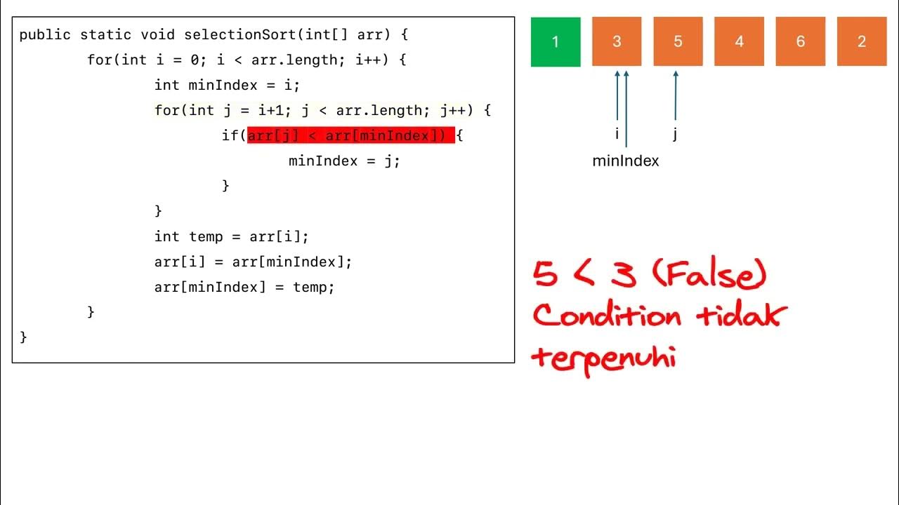 Selection Sort - YouTube