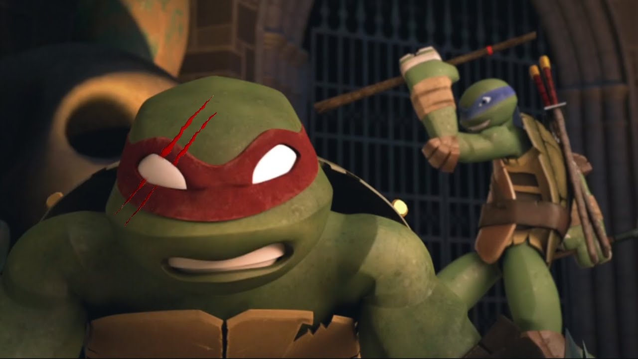 Leo VS Foot-Raph | Teenage Mutant Ninja Turtles Legends - YouTube