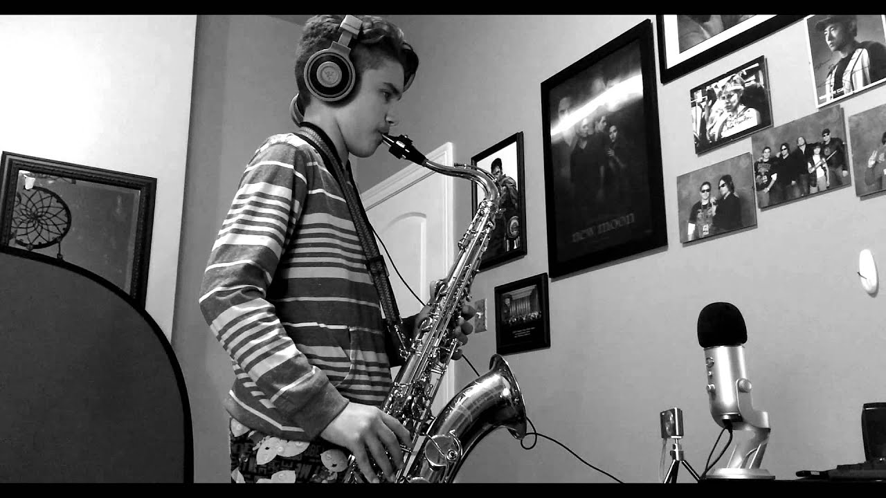Saxophone Solo | Georgia On My Mind | Ethan Autry | Tenor Sax - YouTube
