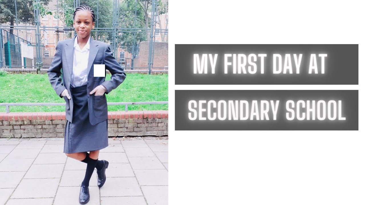 First Day Of Secondary School / Vlog - YouTube