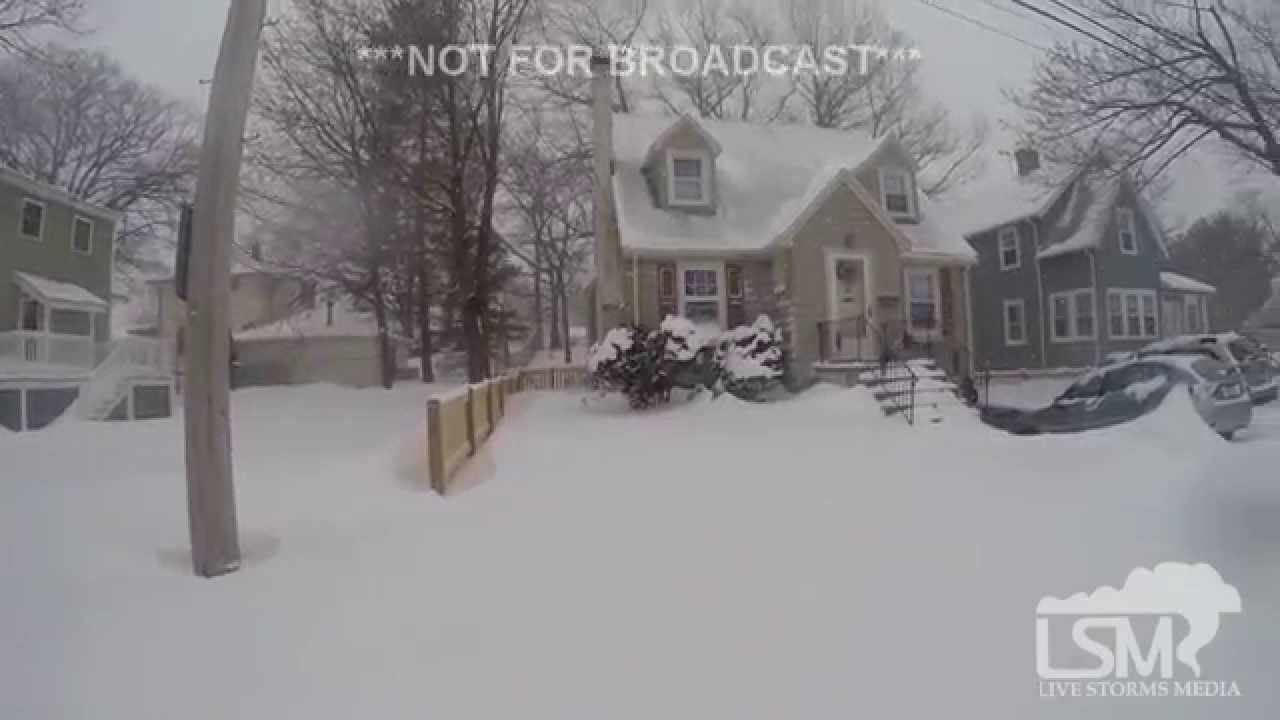 1-27-15 Boston, MA Blizzard POV *Ericka Gray* - YouTube