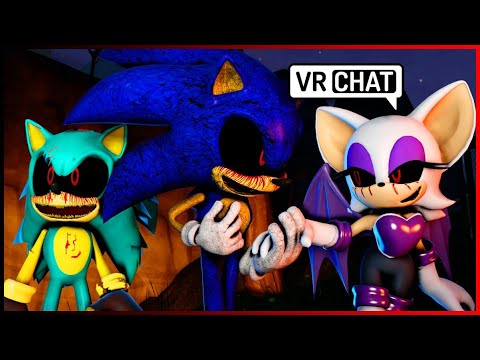 THE RETURN OF ROUGE EXE SONIC EXE AND SARK IN VR CHAT - YouTube