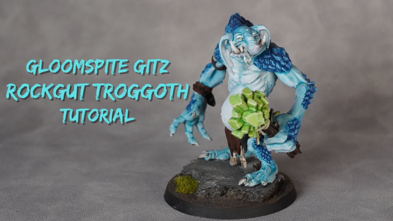 How to Paint: Rockgut Troggoths for Age Of Sigmar - YouTube