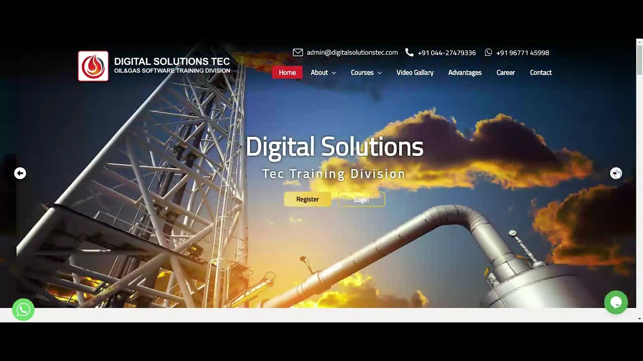 Digital Solutions Tec-Oil & Gas Software Training Institute - YouTube
