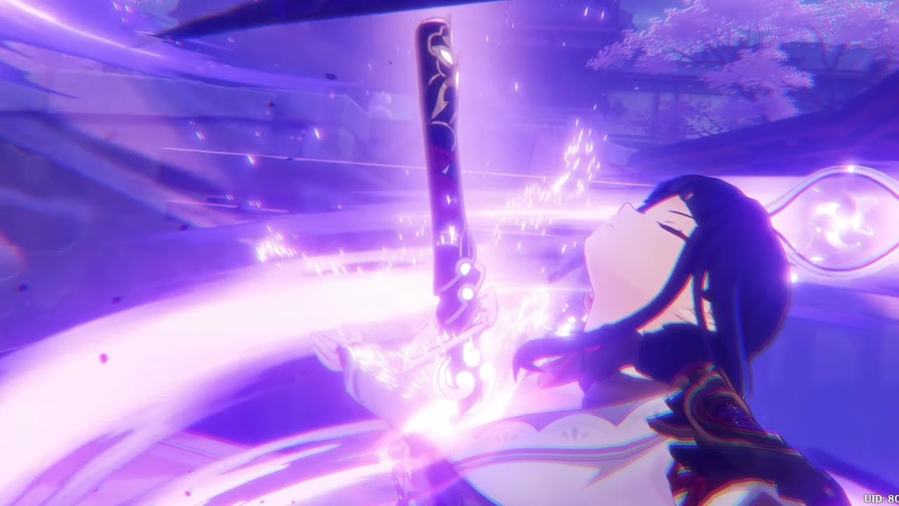 The Vision Hunt Ceremony Cutscene | Raiden Shogun vs. Traveller ...