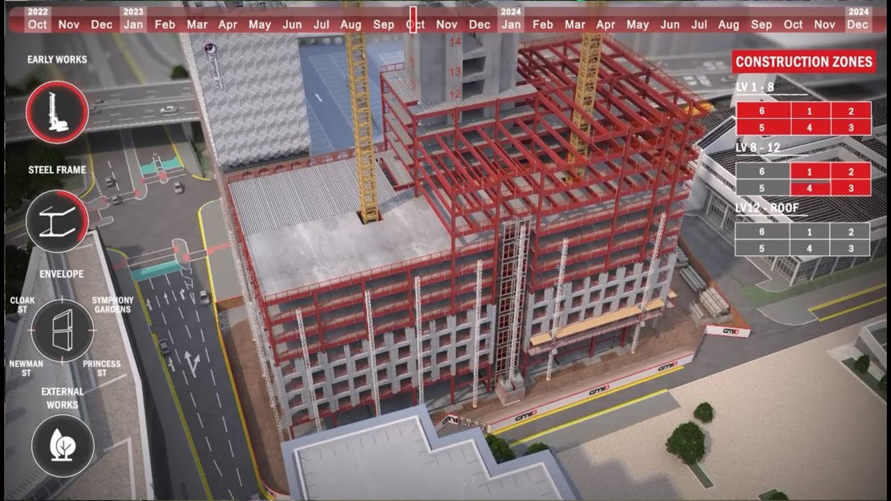 No.3 Circle Sqaure, Construction & Site Logistics Bid Presentation ...