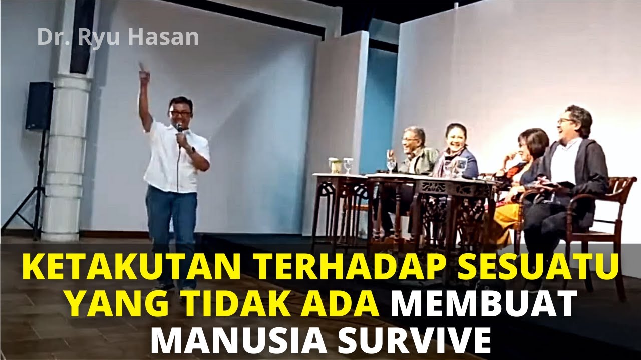 Ryu Hasan - MANUSIA SUKA TEORI KONSPIRASI UNTUK BERTAHAN HIDUP - YouTube