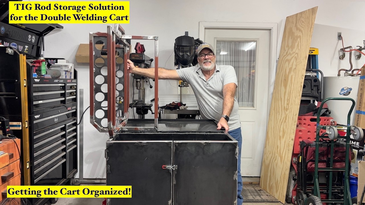 TIG Rod Storage Rack - YouTube