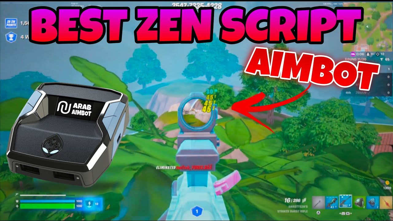 Best *AIMBOT* Cronus Zen Script For Fortnite Chapter 6 Season 2! - YouTube