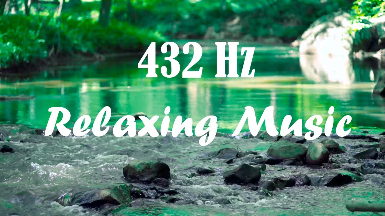432 Hz Relaxing Zen Music with Water Sounds | Sleep, Calm, Stress ...