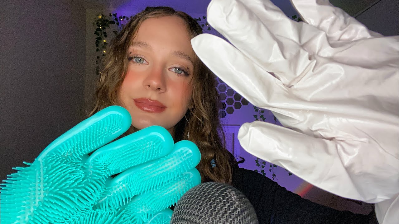 ASMR | Glove Sounds for Tingles and Sleep ♡ - YouTube