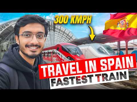 Barcelona to Valencia by Spain's FASTEST Train (310 km/h) | AVE Train Review 2025