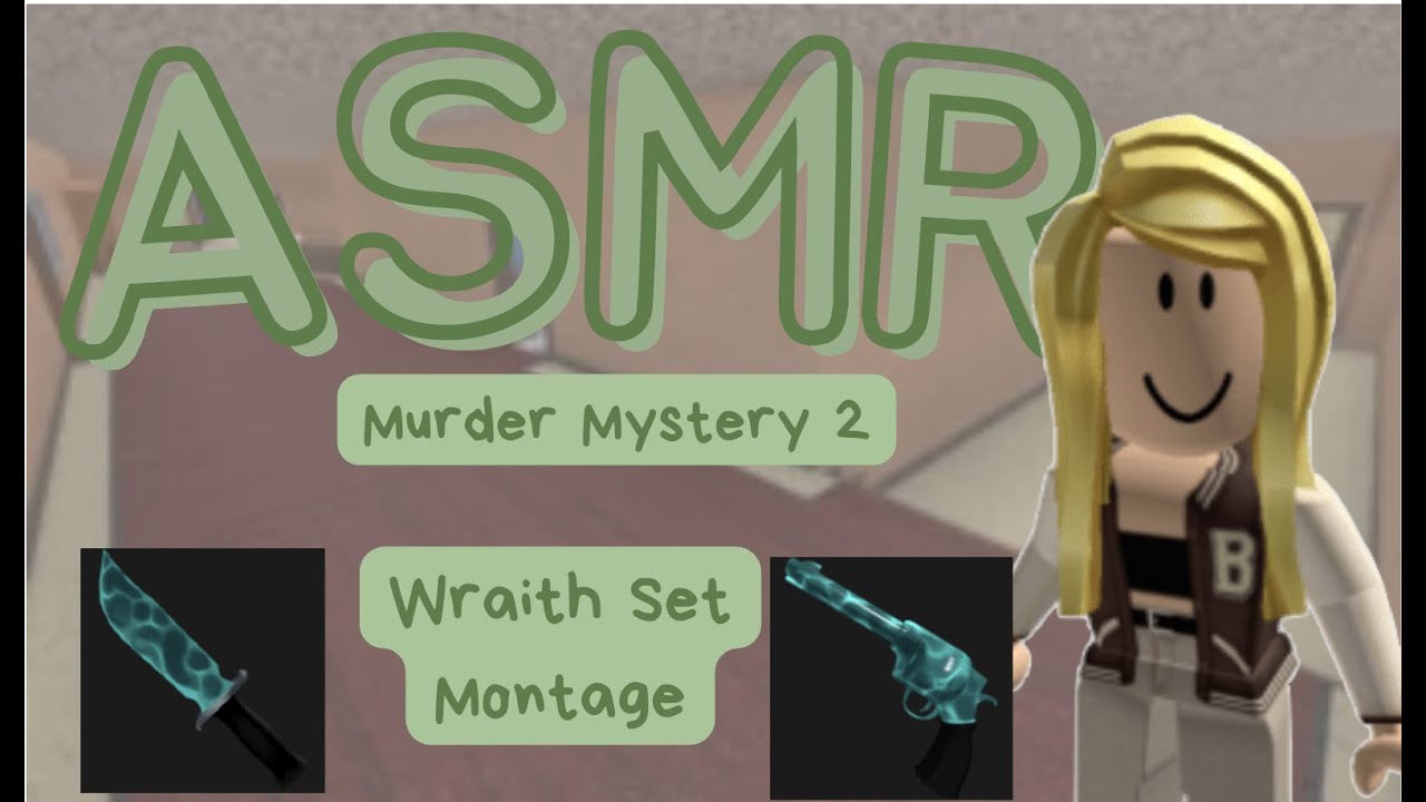 [MM2] Wraith Set Montage with keyboard ASMR - YouTube