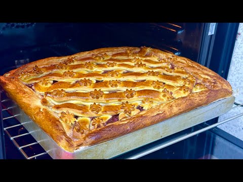 💯Gündəlik ərzaqlarla 🔴Böyük bir ailəyə çatacaq super-dadlı,yumşaq 🔴CEMLİ PİROQ🔴bişirdim.😋👍