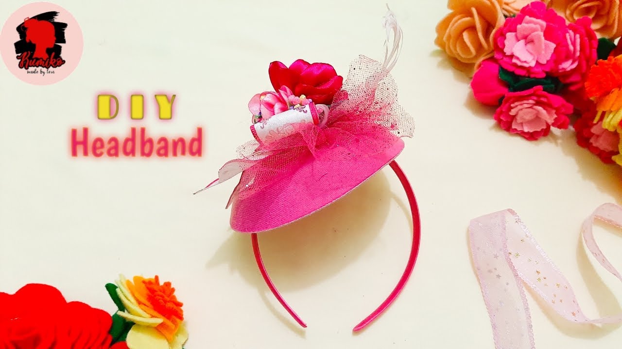 Cara Membuat Bando Anak-Anak/Tutorial Membuat Bando Topi Michiko - YouTube