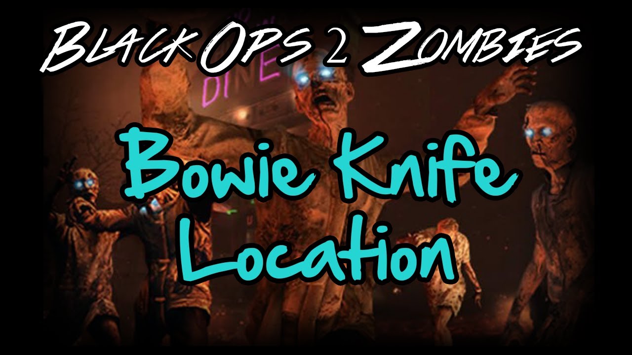 Black Ops 2 Zombies: Bowie Knife Location! - YouTube