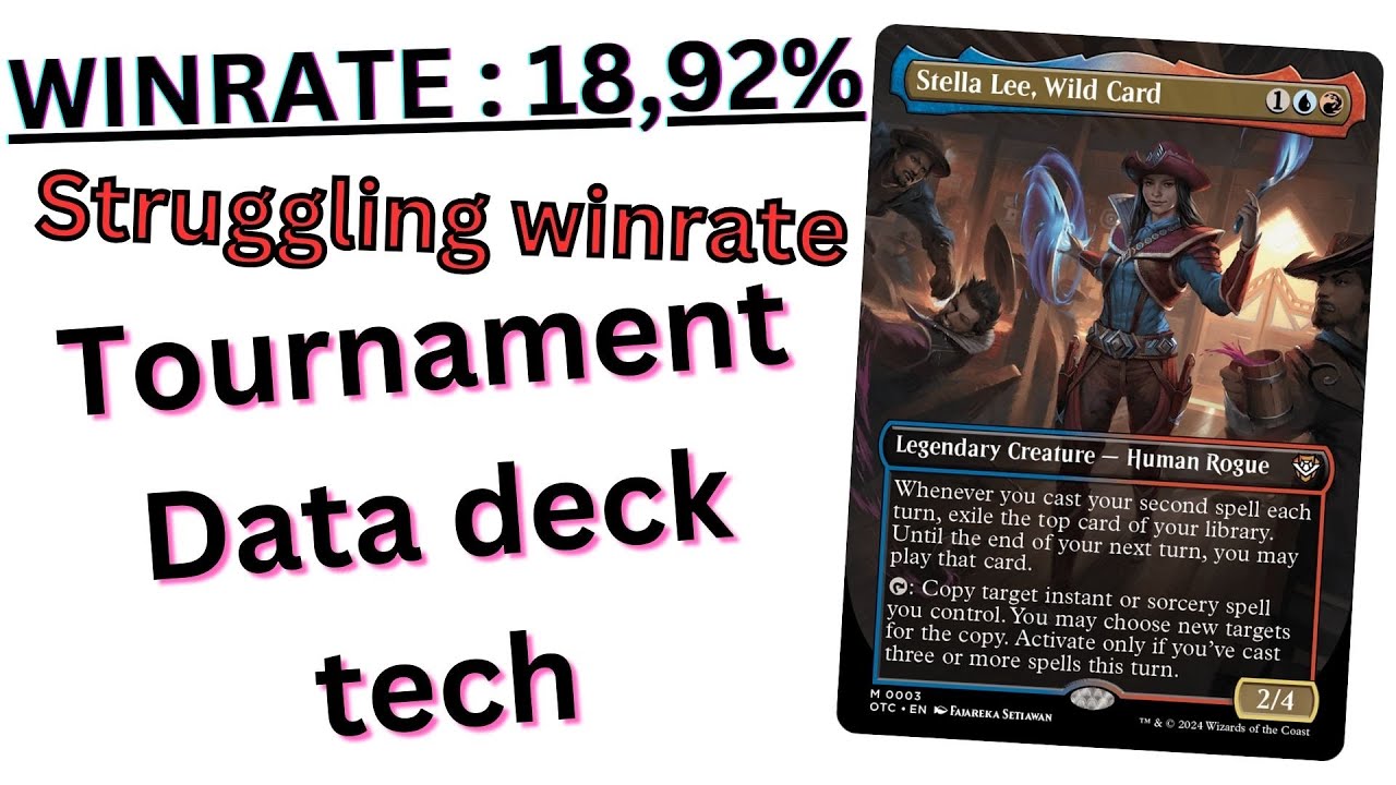 stella lee wild card cEDH data deck tech - YouTube