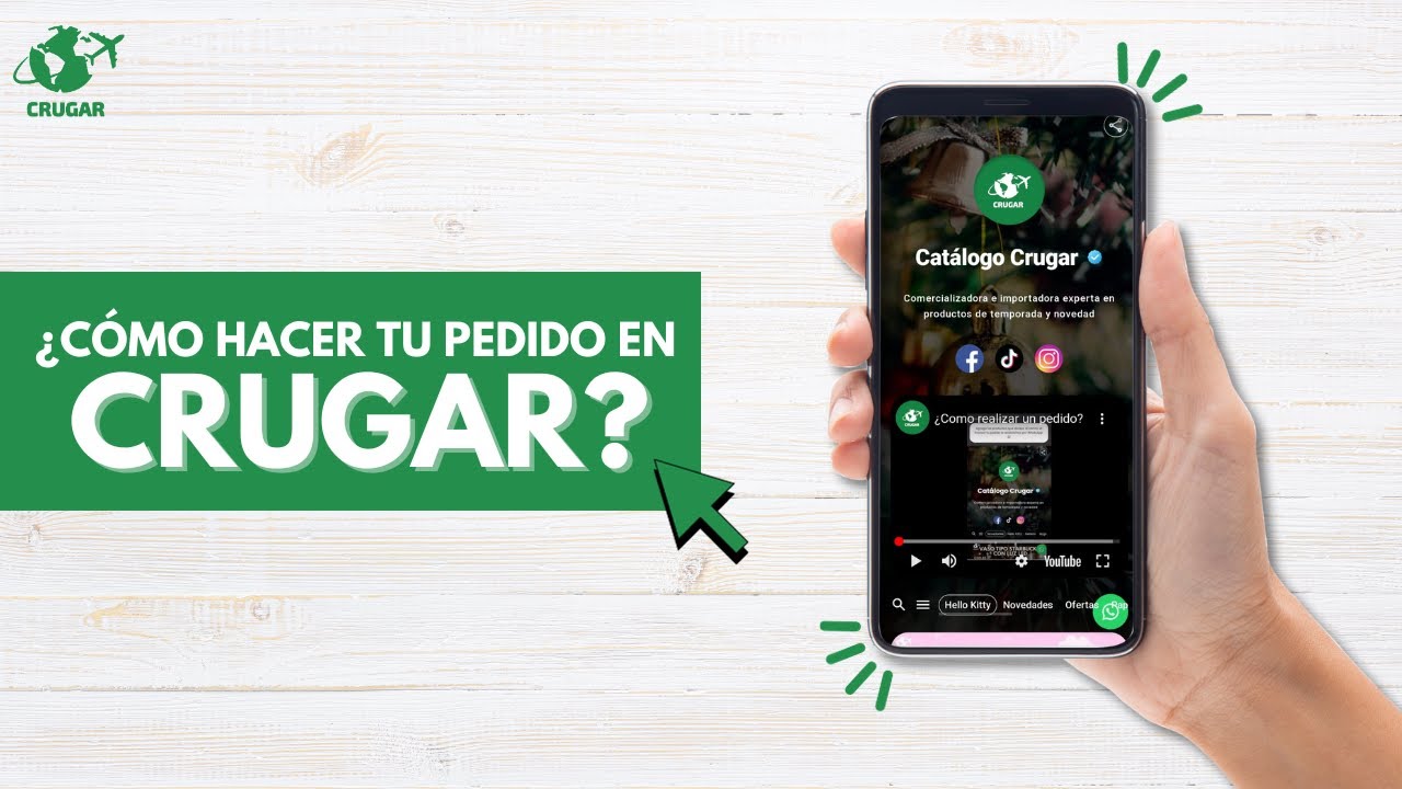 COMO REALIZAR UN PEDIDO EN COMERCIALIZADORA CRUGAR - YouTube