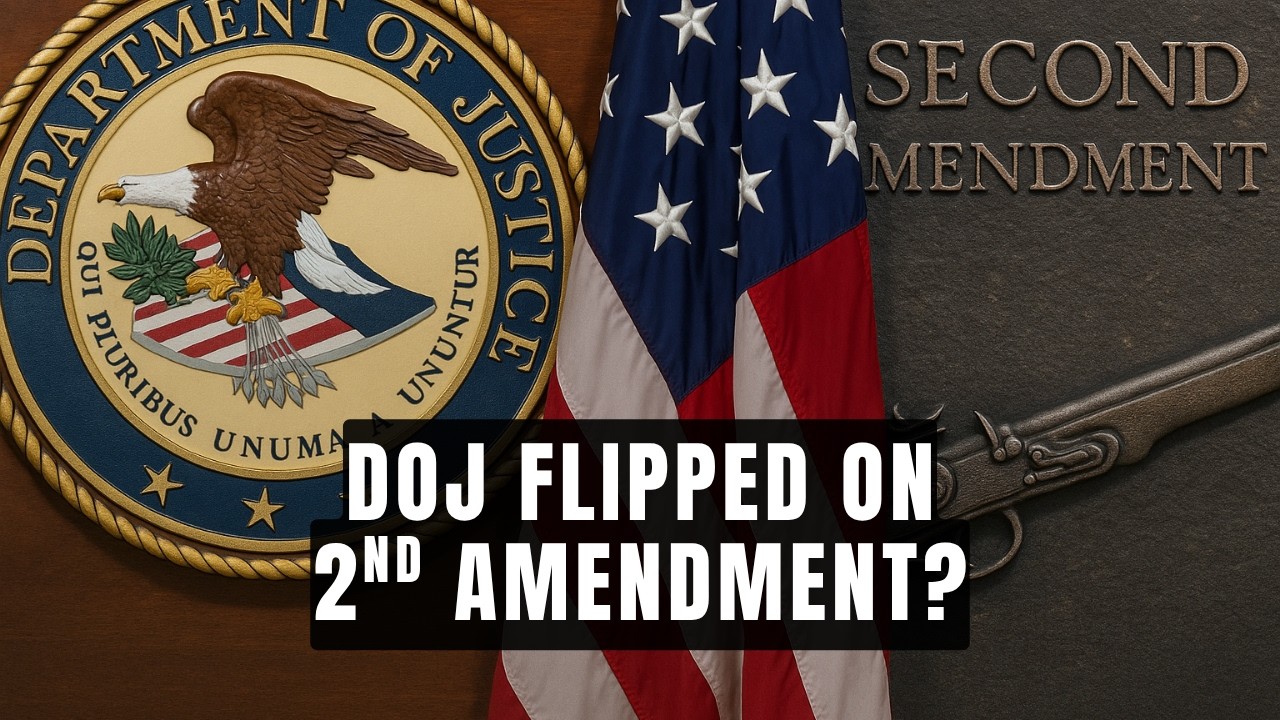 The DOJ's Shocking Reversal on the Second Amendment Explained - YouTube