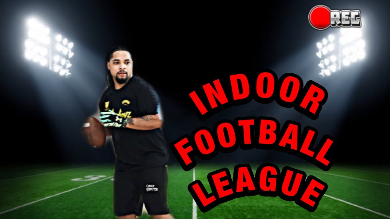INTENSE INDOOR FLAG FOOTBALL LEAGUE VLOG W TEAM BAD BOYZ - YouTube