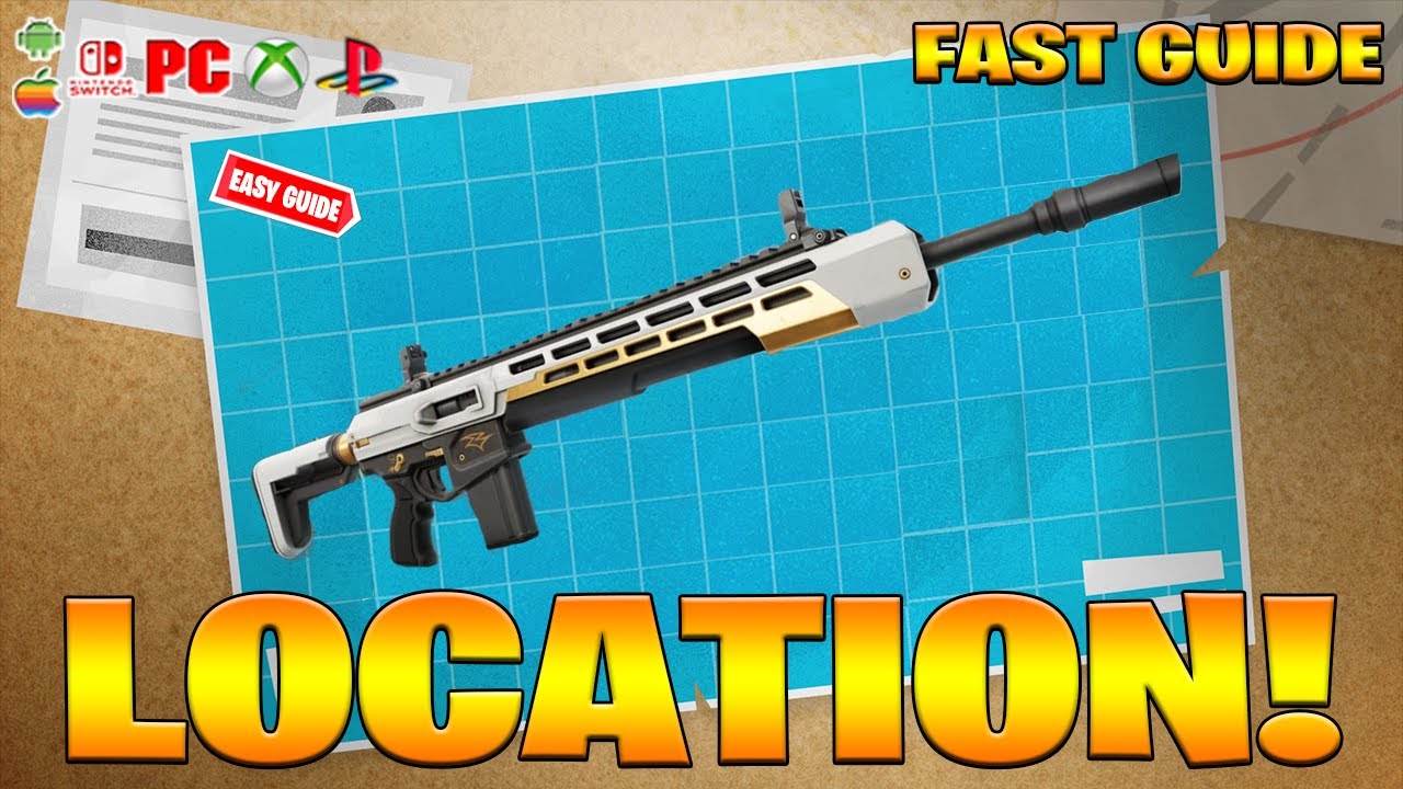 Where To Find Zeus Huntress DMR Mythic Weapon In Fortnite! (How To Get ...