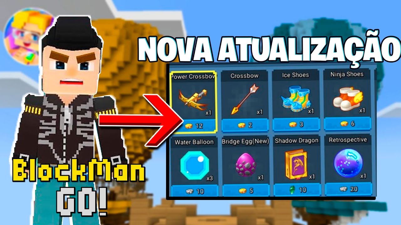 JOGUEI o NOVO BED WARS do BLOCKMAN GO BETA com NOVOS ITENS !! - YouTube