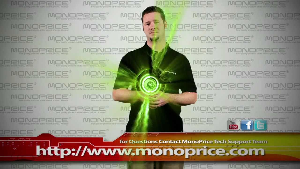 How to install & setup the Screen Keeper by MonoPrice.com - YouTube