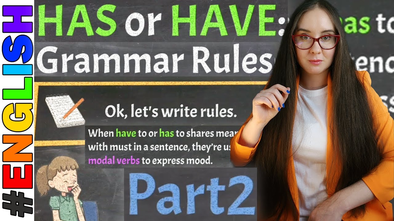 HAVE or HAS: Grammar Rules and USES | PART 2.1 #English Lesson #shorts ...