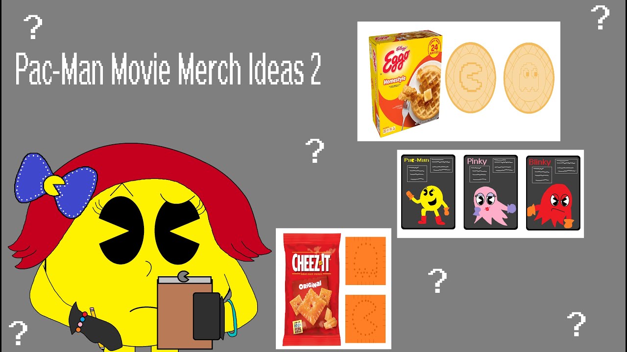 Pac-Man Movie merch ideas 2 - YouTube