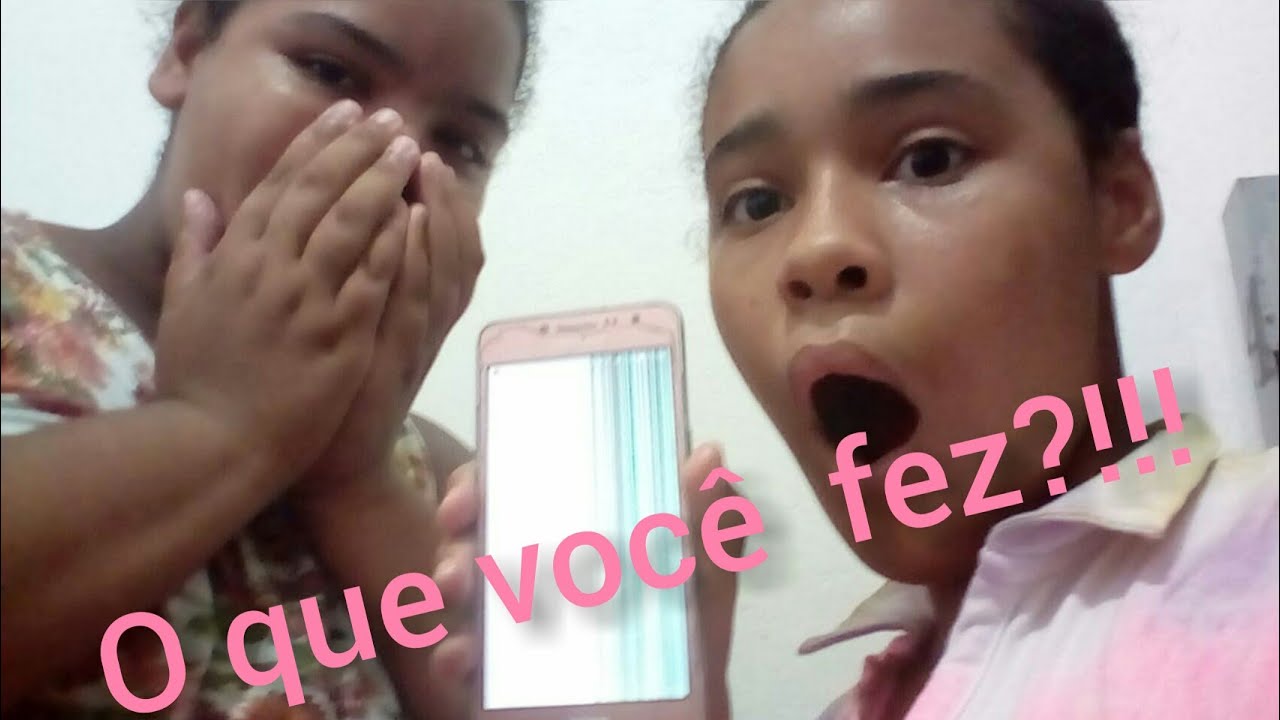 Quebrei O Celular Da Minha Irmã Youtube