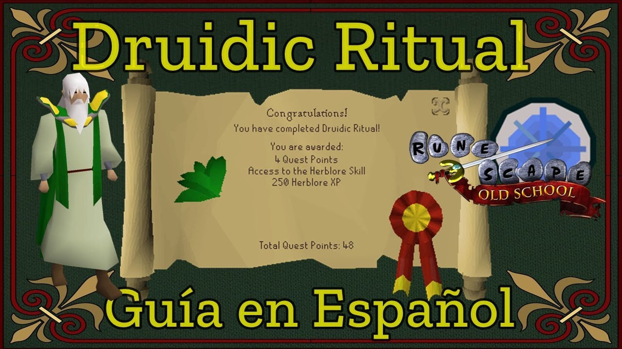 [OSRS] Druidic Ritual Quest (Español) - YouTube