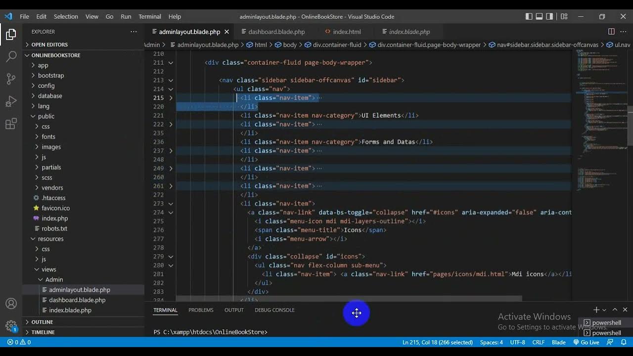 Laravel Admin Layout II - YouTube