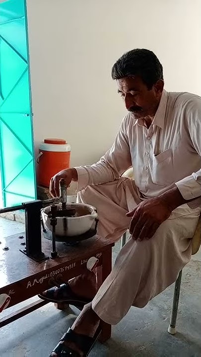 Dc Kharal Machine - YouTube
