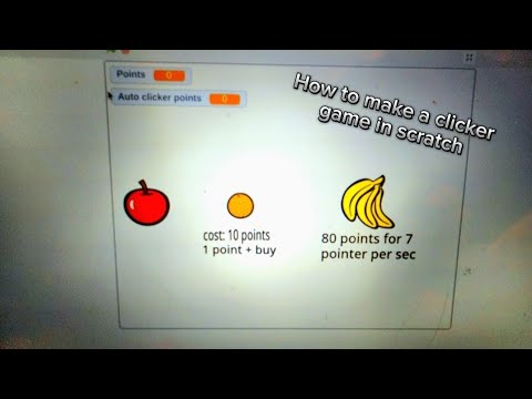 How to make a clicker game on scratch tutorial - YouTube