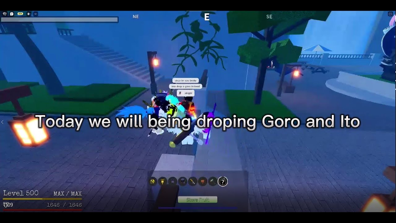 Dropping Goro+Ito in public gpo sever - YouTube