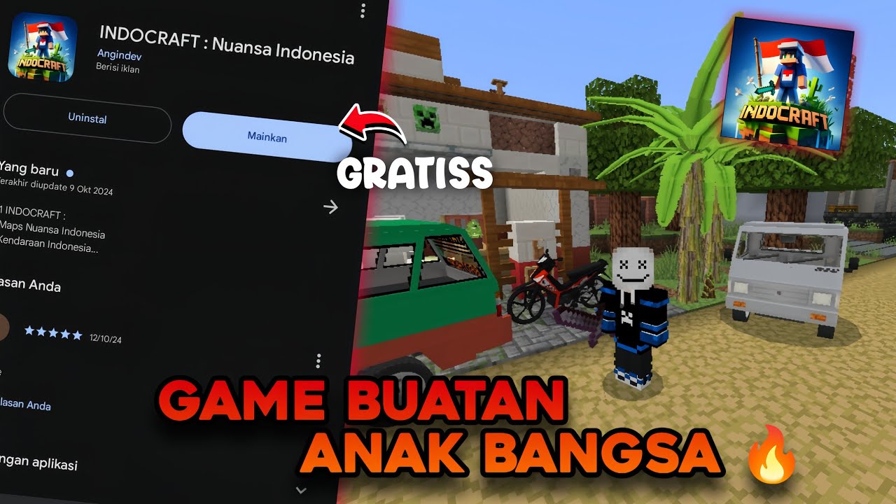 Game Mirip Minecraft GRATISS🔥🔥 - Buatan Anak Bangsa 😱 | IndoCraft ...