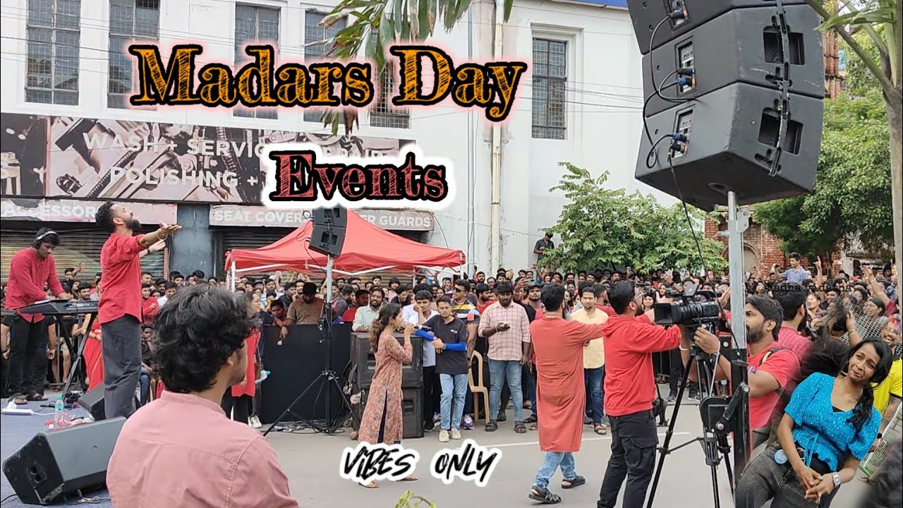 Madras Day Events Celebration 🥳🥰🎧 Full Vibes 🤩 || Part- 1@Kadha_vidatha ...