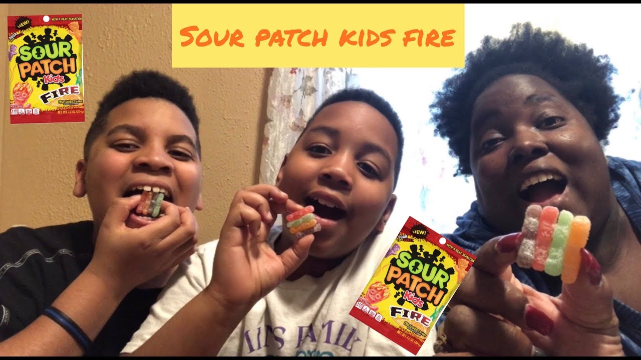 CANDY REVIEW|SOUR PATCH KIDS FIRE|ARE THEY GOOD - YouTube