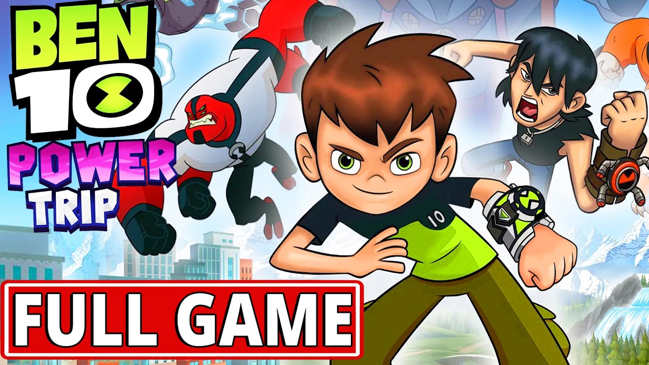 Ben 10 Power Trip【FULL GAME】walkthrough | Longplay - YouTube