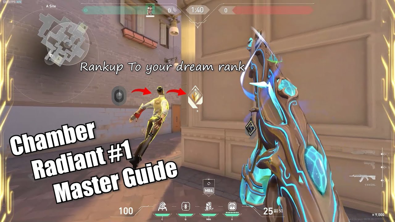 Radiant Chamber on Ascent Guide (Rank #1 Valorant) - YouTube